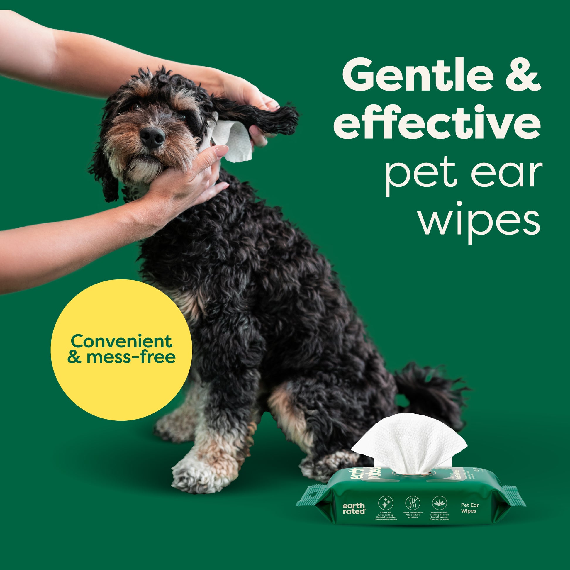 Earth Rated Dog Ear Wipes: One Mess-Free Step for Fresh Ears