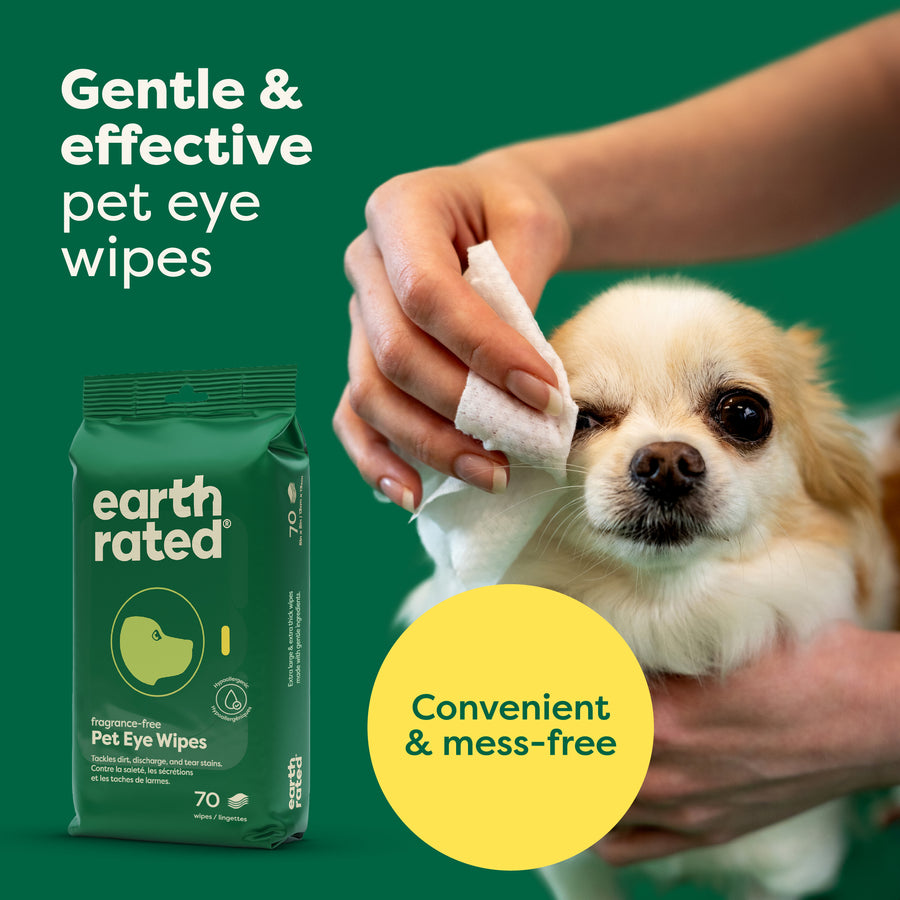 Earth Rated Dog Eye Wipes: Tackle Tear Stains in a Blink