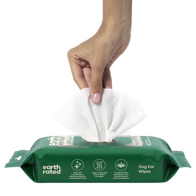 Earth Rated Dog Ear Wipes: One Mess-Free Step for Fresh Ears