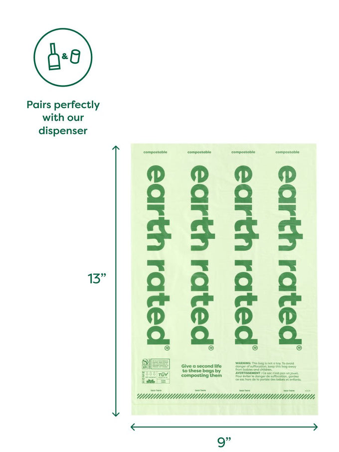 Certified Compostable Poop Bags